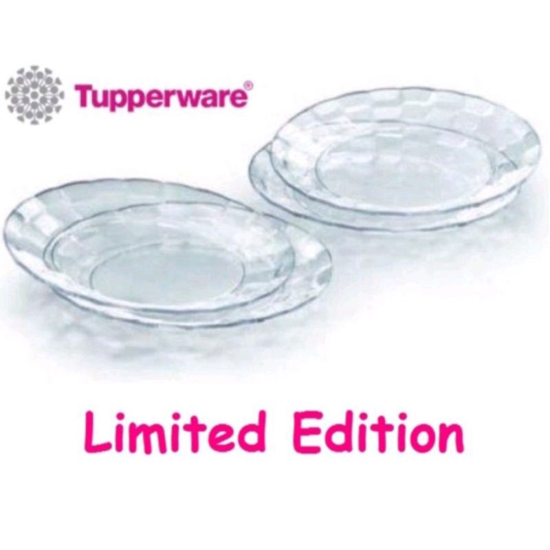 Jual Tupperware Malaysia prism plate / glass 1pcs | Shopee Indonesia