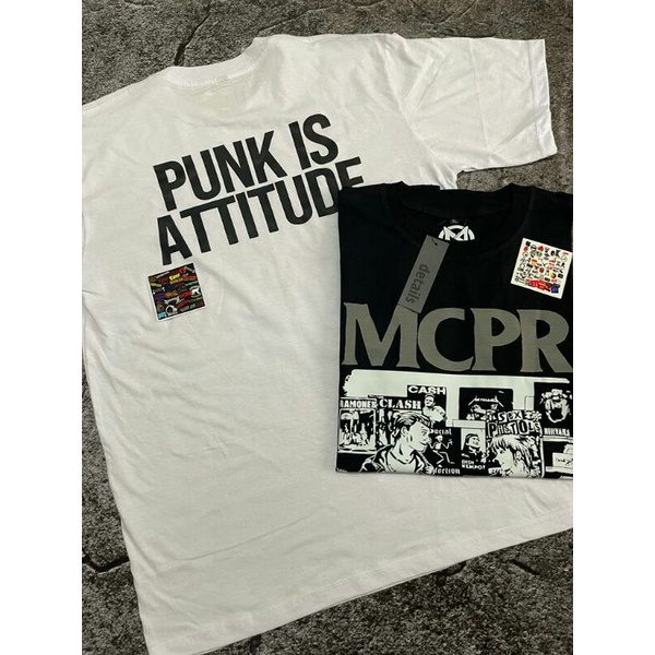 Jual MCPR - Punk Is Attitude / Street Punk Kaos Band Metal / Bahan ...