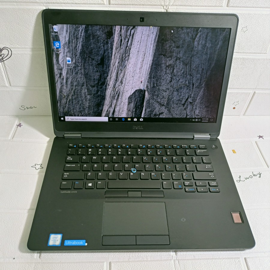 Jual laptop second dell 7470 touchscreen core i7 gen6 ram 8gb ssd 256gb ...