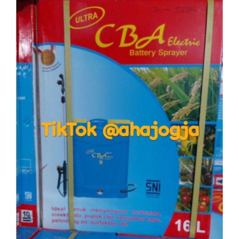 Jual Tangki sprayer Elektrik CBA tipe 3 16 liter / tangki semprot ...