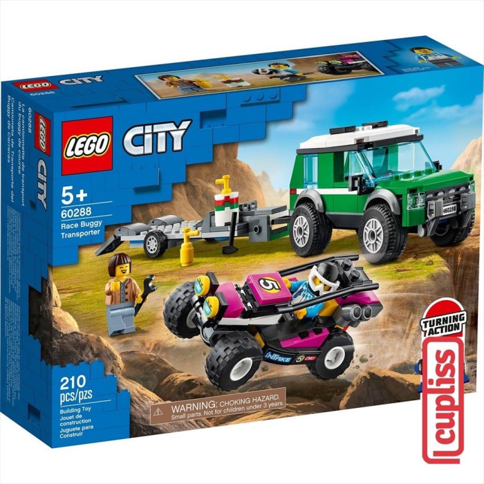 Jual LEGO Original City 60288 Race Buggy Transporter Cupliss KG ...