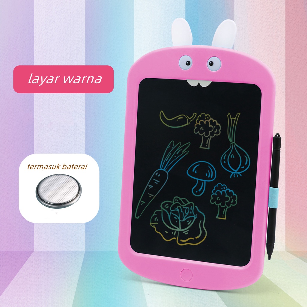Jual Papan tulis gambar LCD 8,5 inci / papan tulis pendidikan karakter ...