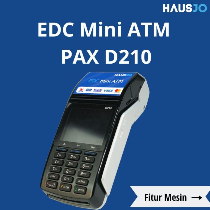 Jual Edc Pax D210 Hausjo | Shopee Indonesia