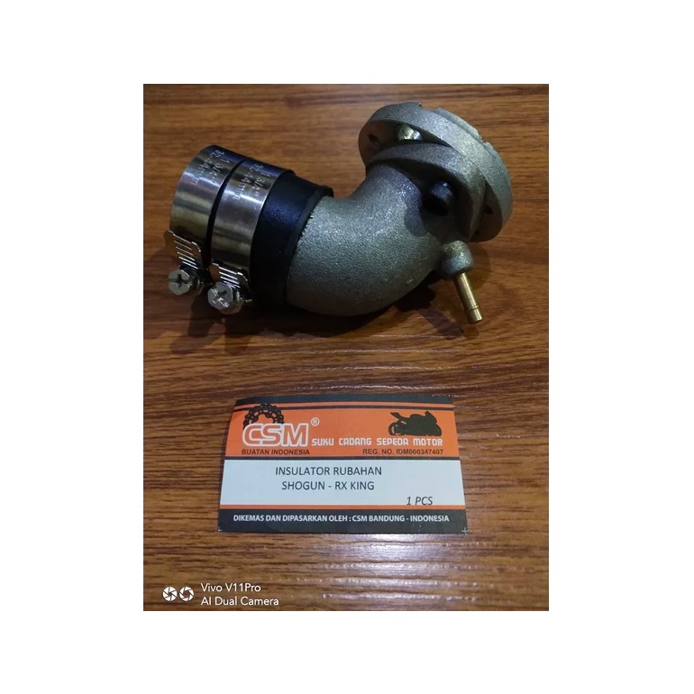 Jual INTAKE INSOLATOR MANIFOLD MANIPUL SHOGUN ROBAHAN YANG MENGGUNAKAN ...
