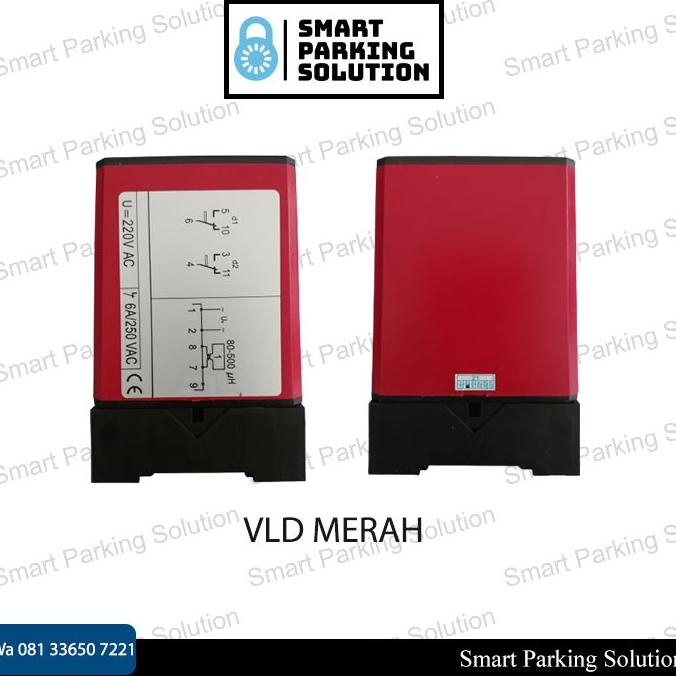 Jual VLD Loop Detector Barrier Gate Merah | Shopee Indonesia