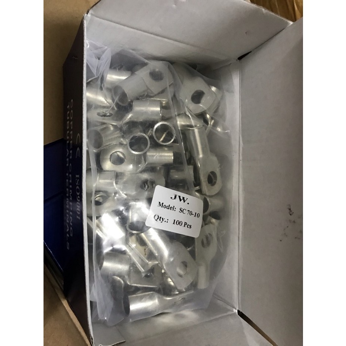 Jual Kabel Skun SC 70 mm 70mm M10 Tebal Chrome Sepatu Kabel Tembaga ...