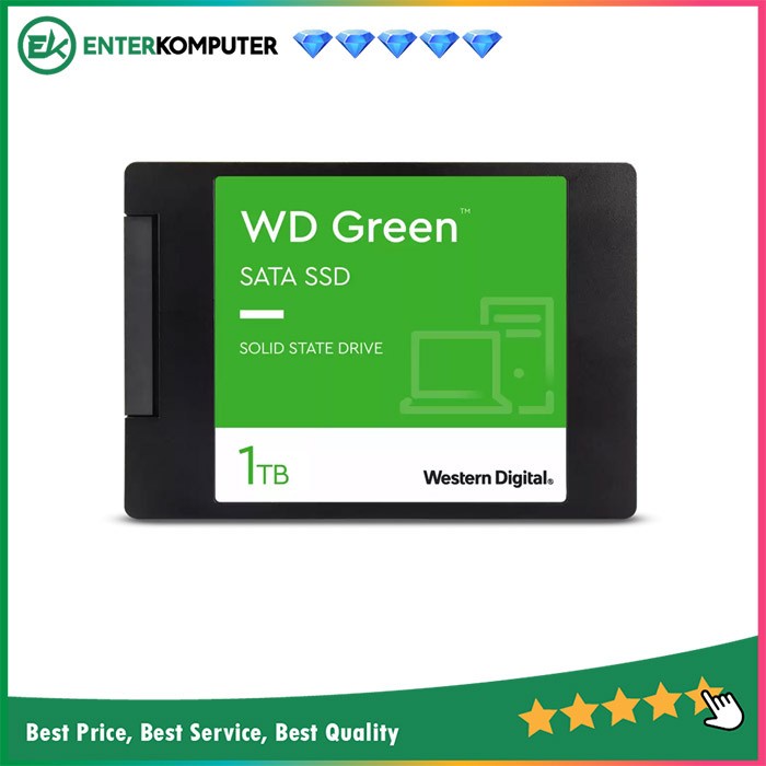Jual WDC Green SSD 1TB SATA III / SSD 1TB | Shopee Indonesia