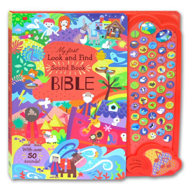 Jual BIBLE My First Look and Find Sound Books with 50 fun sounds & fun ...