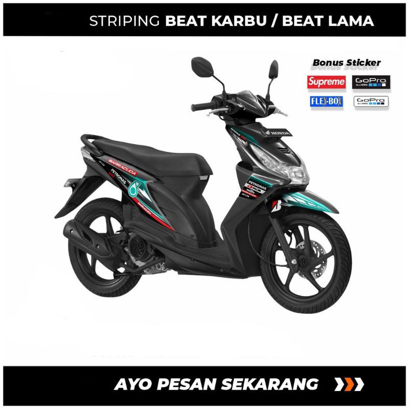 Jual STIKER STRIPING HONDA BEAT KARBU EDISI PETRONAS 2008 2009 2010 ...