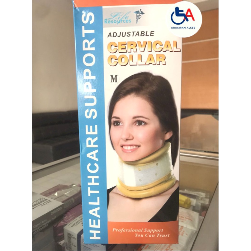 Jual Cervical collar neck HARD / Neck Collar - M | Shopee Indonesia