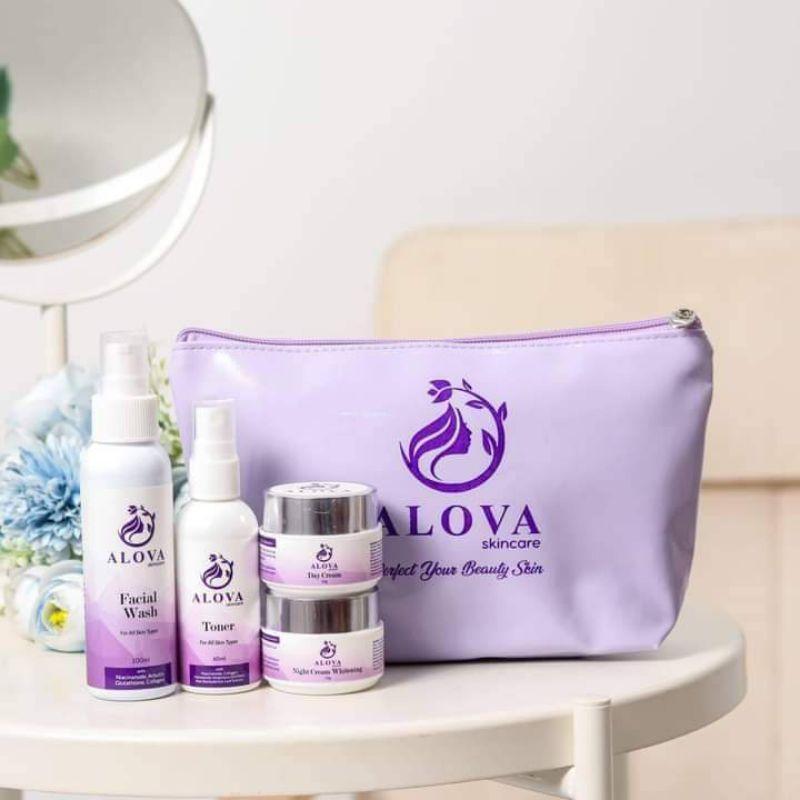 Jual Alova Skincare - Whitening & Acne series (BPOM) | Shopee Indonesia