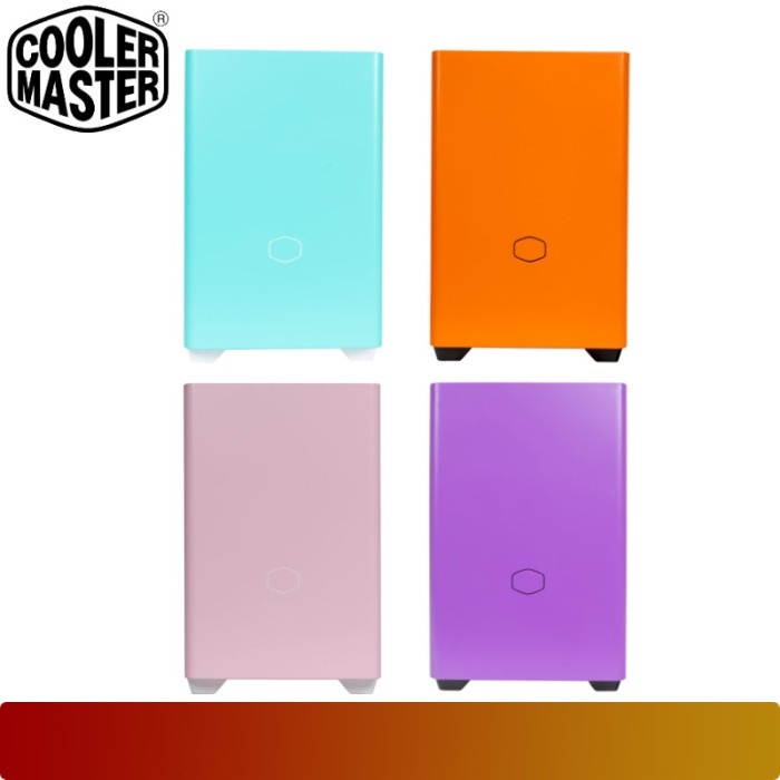 Jual COOLER MASTER - MASTERBOX NR200P COLOR | Mini-ITX Case Tempered ...