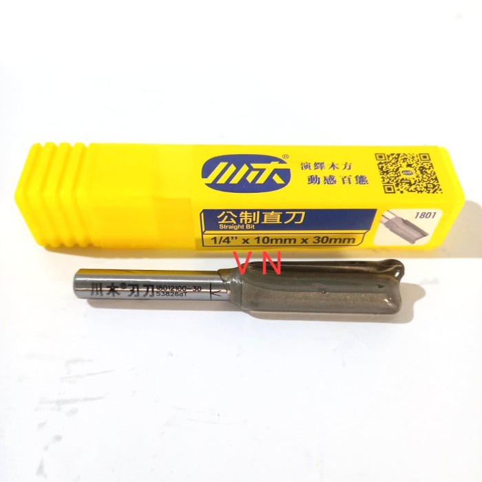 Jual Mata Profil/Router lurus 10 mm/Straight Bit Chuan Mu | Shopee ...