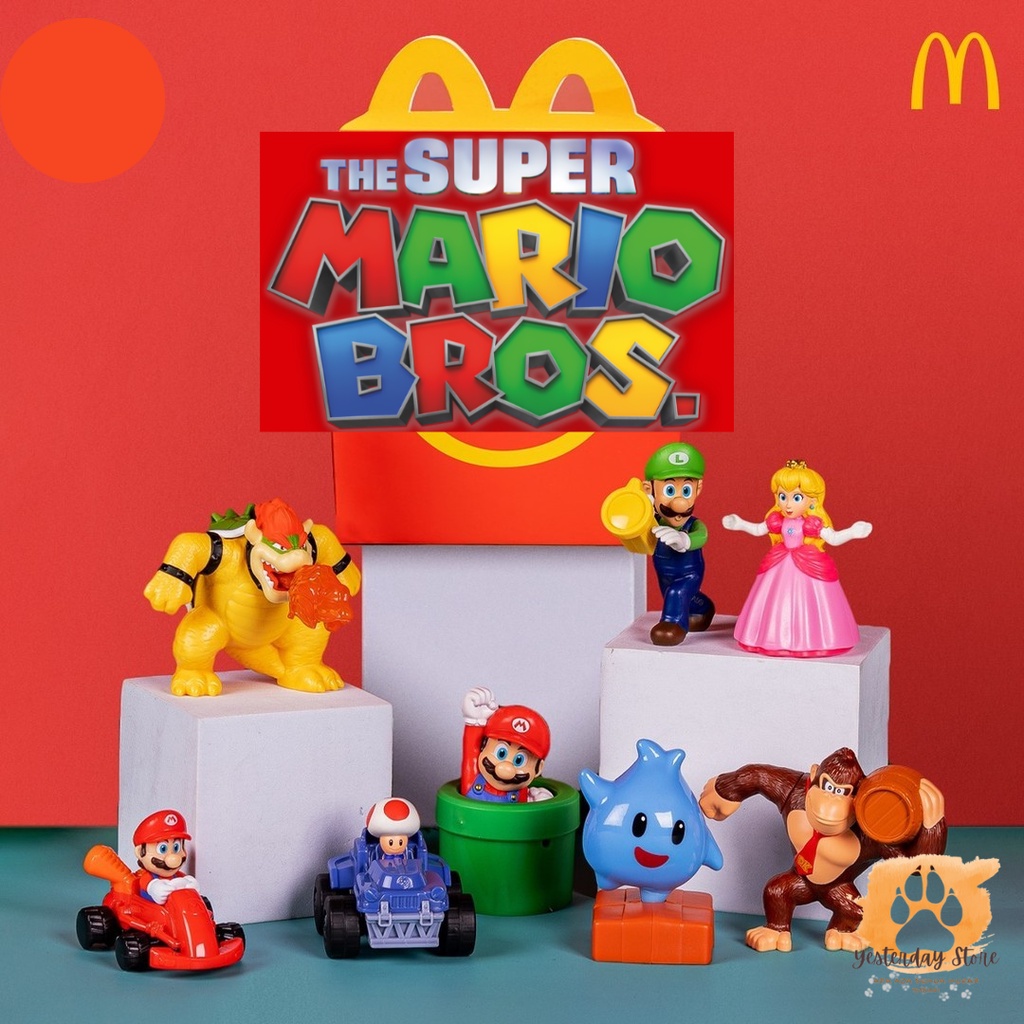 Jual Happy Meal Mcd Macdonals The Super Mario Bros | Shopee Indonesia