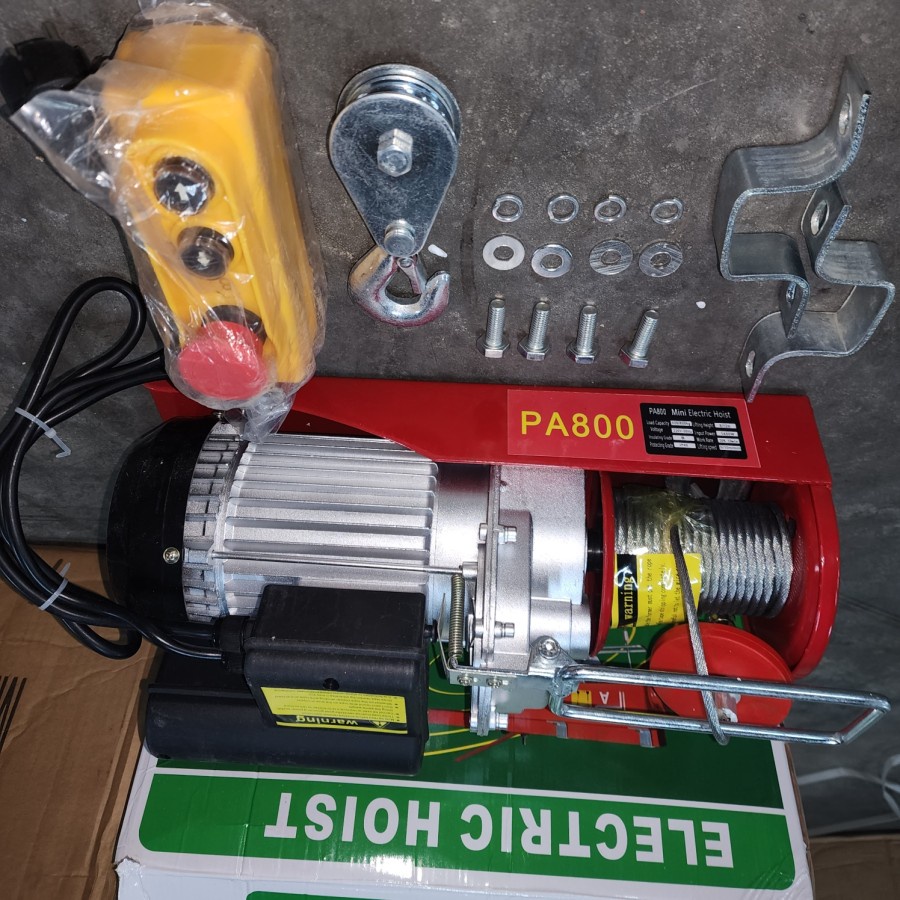 Jual KATROL ELECTRIC HOIST PA800 AC 220V KATROL ELEKTRIK 800 KG ...