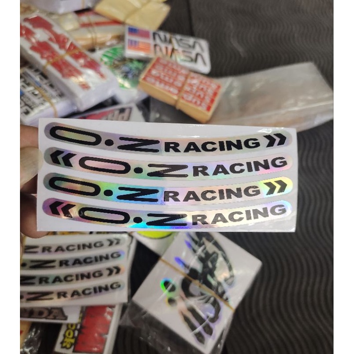 Jual stiker cuting oz racing pelek | Shopee Indonesia