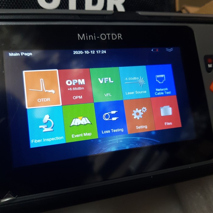 Jual otdr mini / smart otdr / otdr mini Skycom | Shopee Indonesia