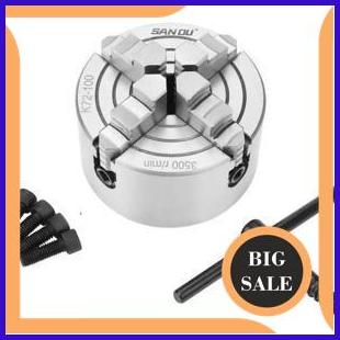 Jual perkakas Chuck Mesin Bubut - Claw Bubut 4 inchi kaki 4 ...