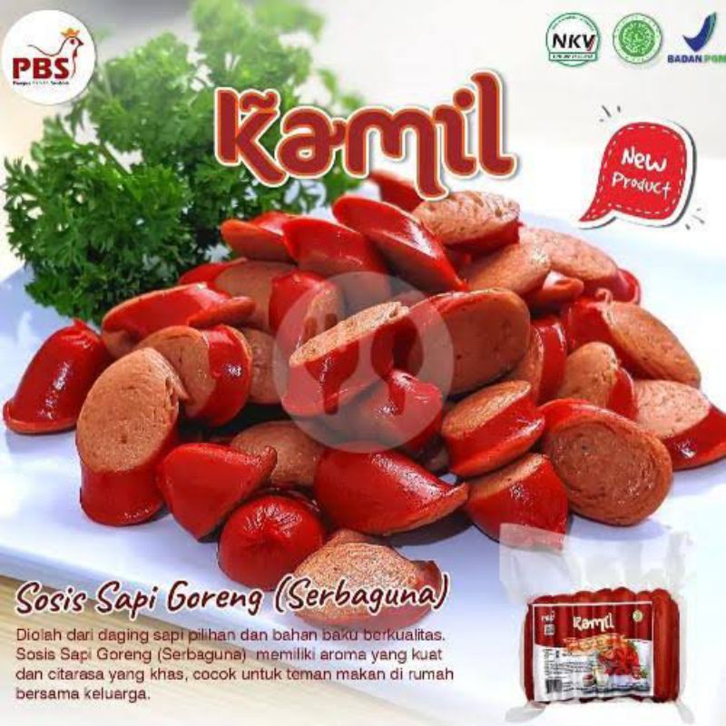 Jual kamil sosis sapi 450gram/sosis sapi isi 15biji/sosis merah kamil ...
