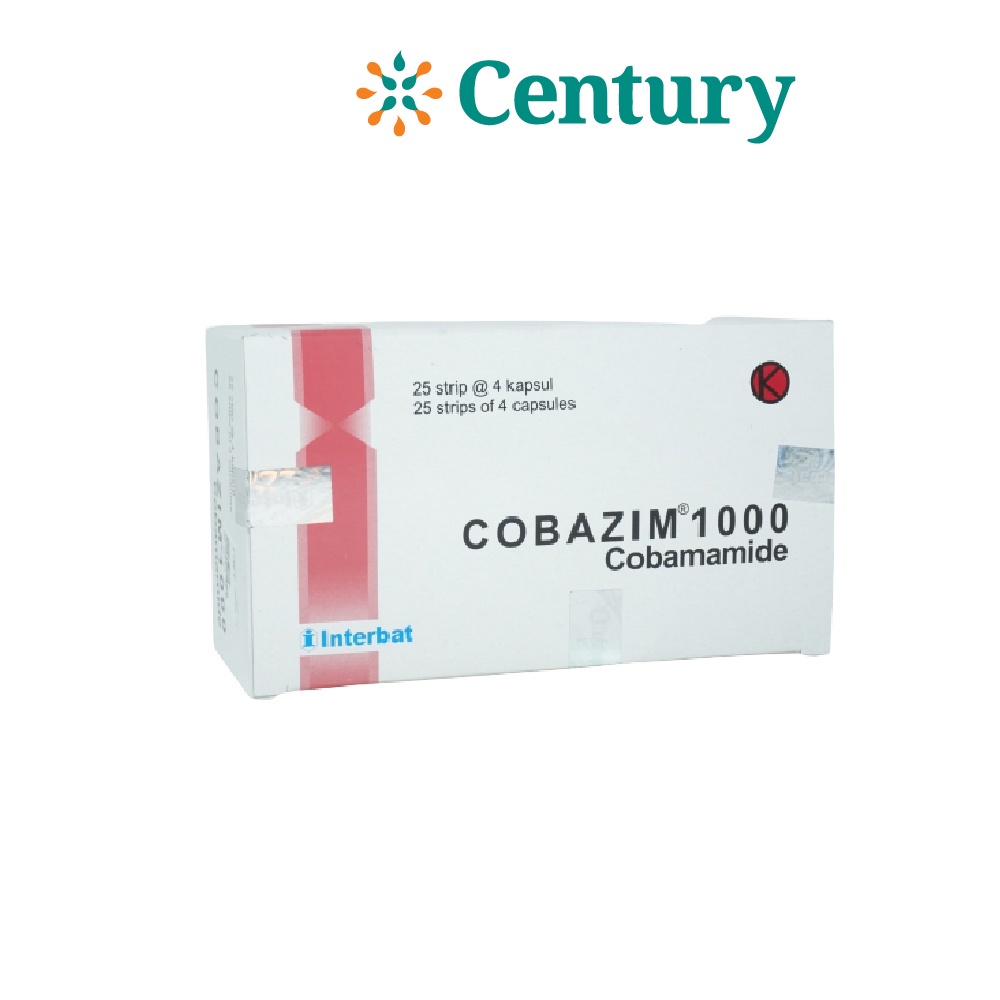 Jual COBAZIM 1000 MG 1 STRIP 1 TABLET / ANEMIA / VITAMIN B12 | Shopee ...