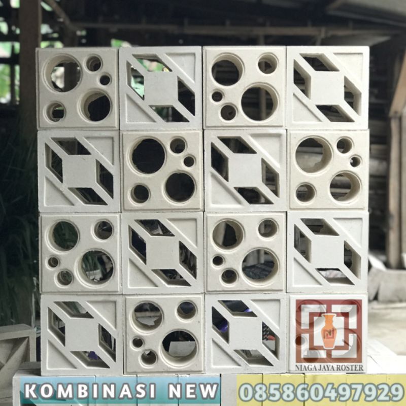 Jual roster beton kombinasi, roster minimalis, loster beton, roster new ...
