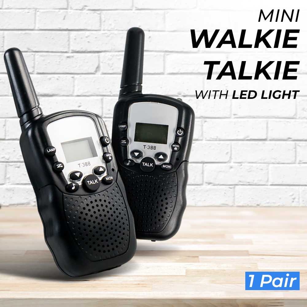 Jual Mini HT | Walkie Talkie / Retevis Mini Pairs Walkie Talkie with LED Light T388 ( 2 pcs ...