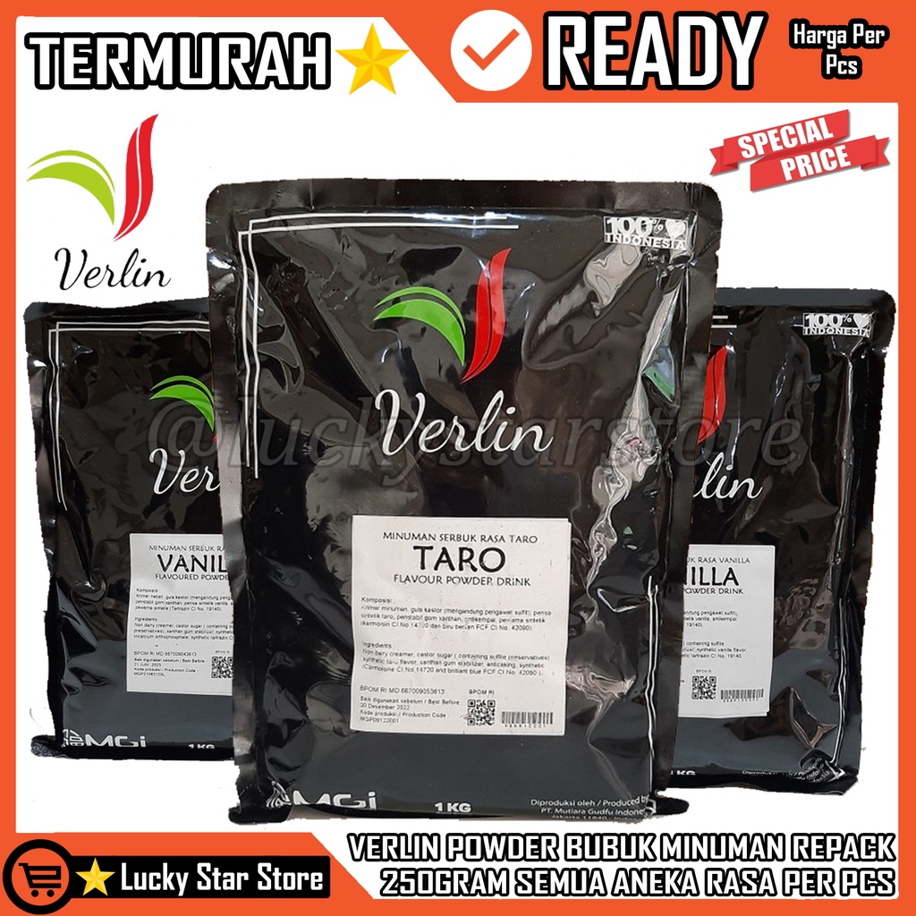 Jual Verlin Powder Bubuk Kemasan Repack 250gram 250g Serbuk Bubble ...