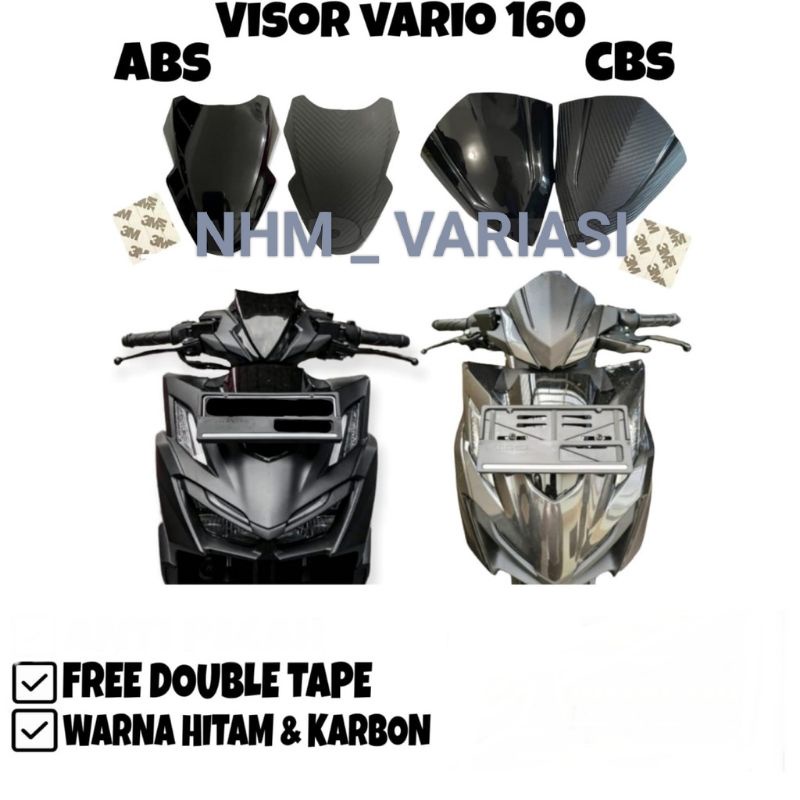 Jual VISOR MOTOR ALL NEW VARIO 160 CBS DAN ABS | Shopee Indonesia