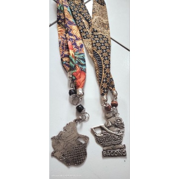 Jual Asesoris kalung batik gandul wayang | Shopee Indonesia