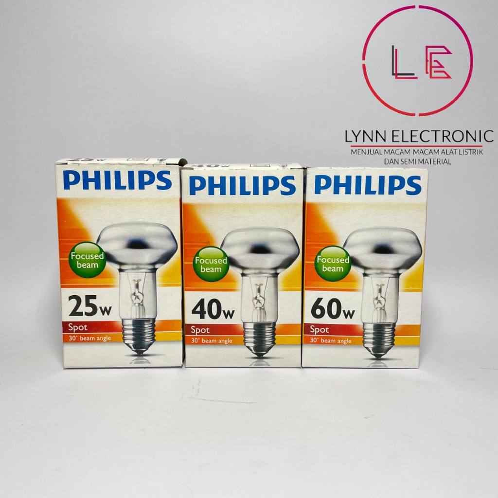 Jual Lampu Spot Philips 25 watt 40 watt 60 watt | Shopee Indonesia
