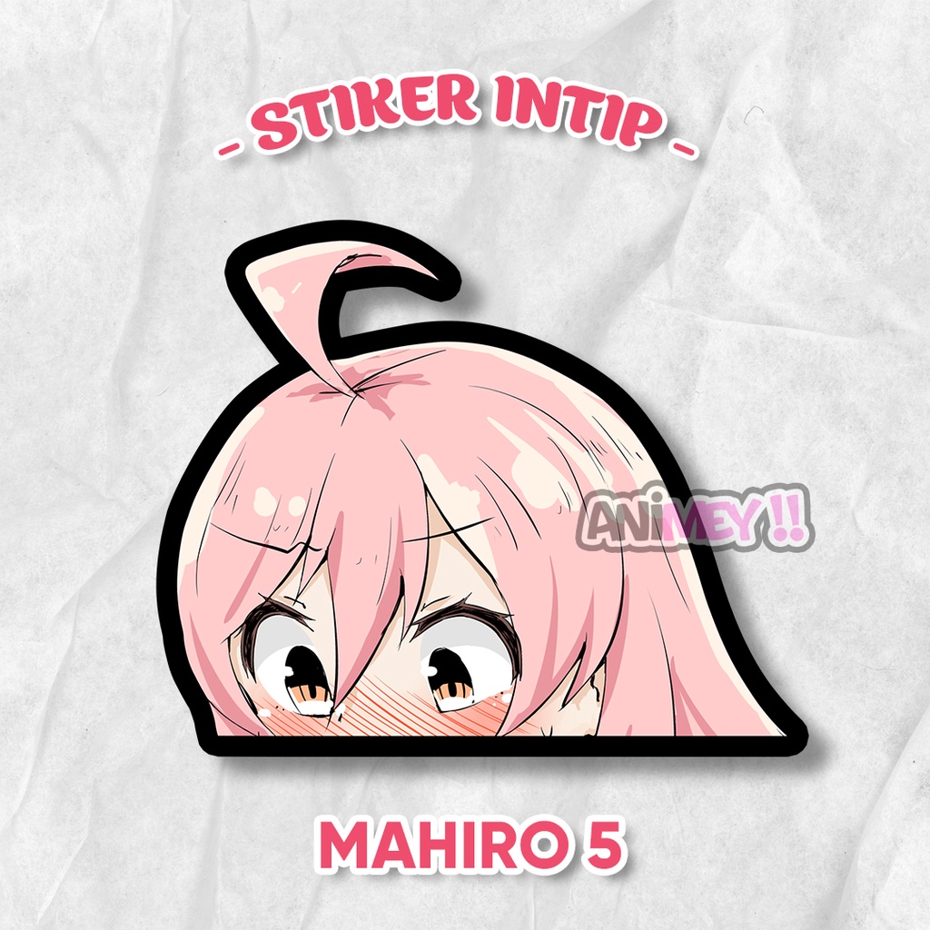 Jual Stiker Intip Mahiro Onimai / Sticker Anime Waterproof | Shopee ...