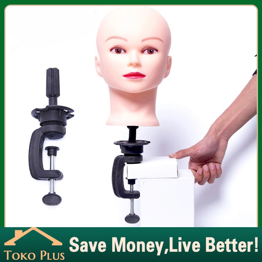 Jual Stand Manekin Kepala Holder Dudukan Manekin Patung Kepala Lady ...
