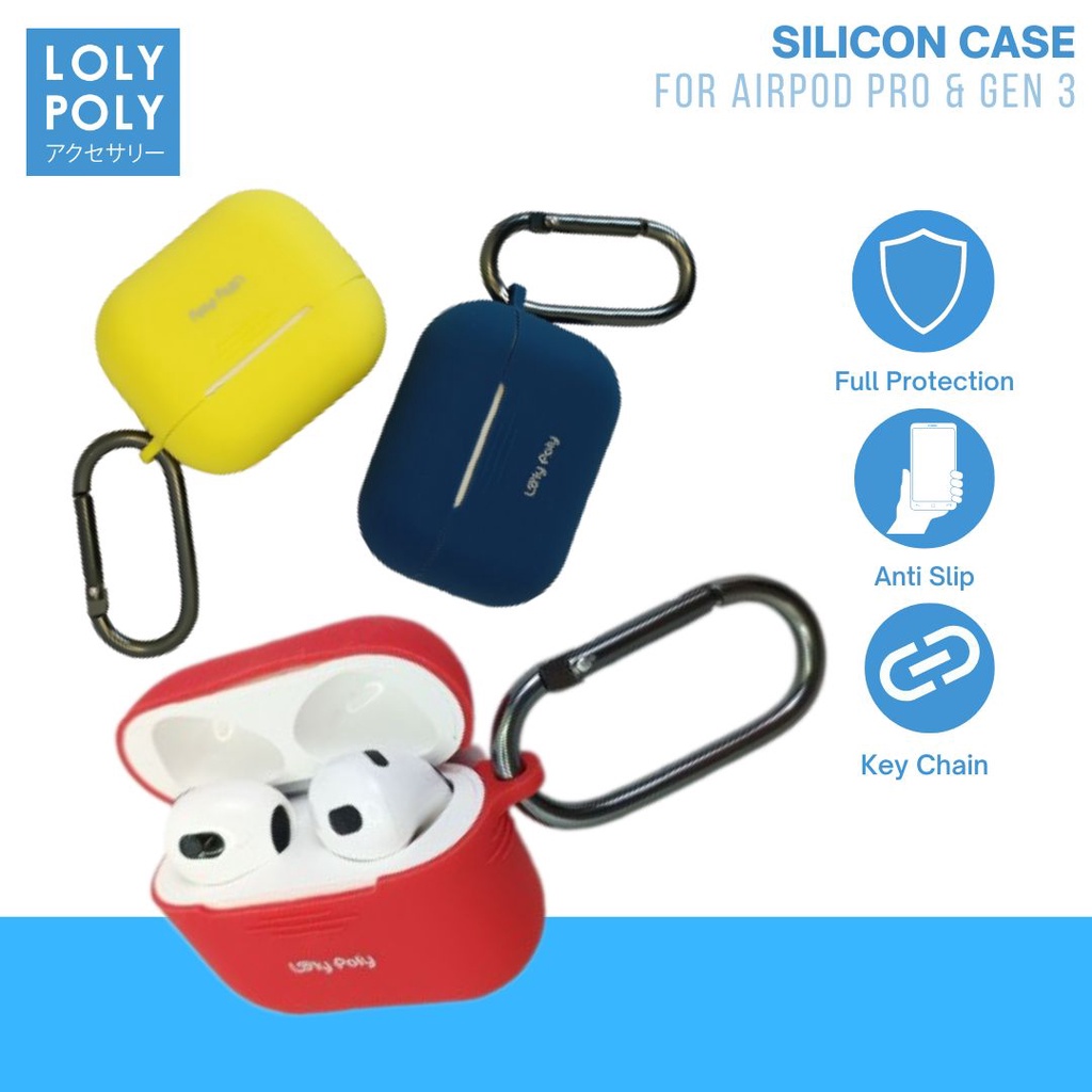 Jual Lolypoly Slim Silicon Case Cover For Airpods Pro / Gen 3 | Shopee ...