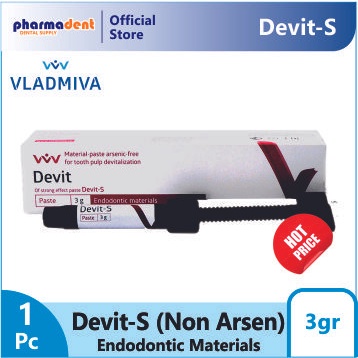 Jual Pharmadent - Devit-S Pasta Non Arseni c untuk Devitalisasi Saluran Akar | Shopee Indonesia