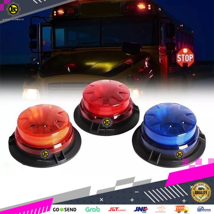 Jual Lampu Led Rotary Rotari Blitz Variasi Mobil Ambulan Atas Atap Truk ...