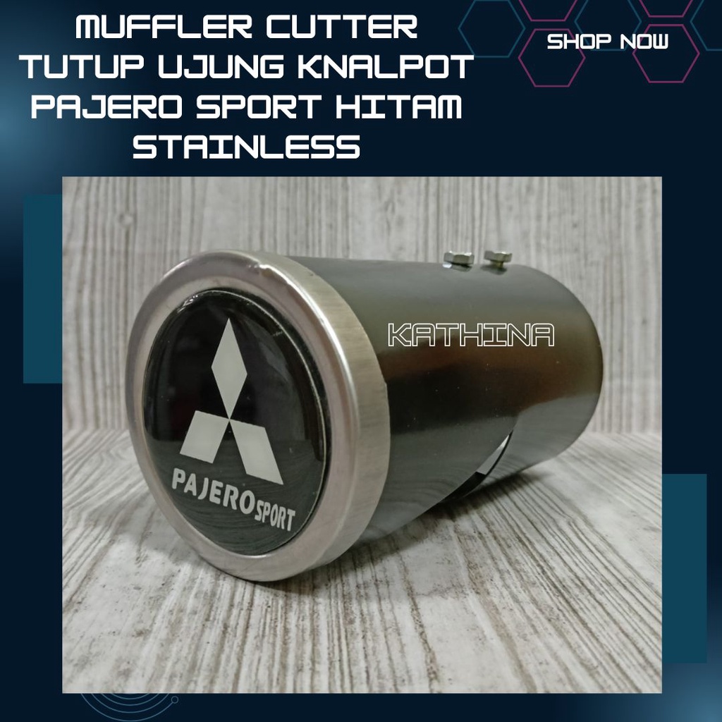 Jual Cover Knalpot Muffler Cutter Pajero Sport Tutup Buntut Kenalpot ...