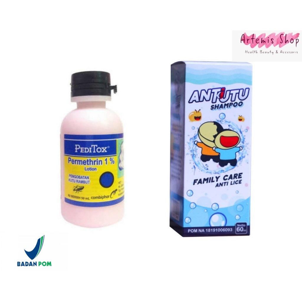 Jual PEDITOX / PEDITOK SHAMPOO ANTI KUTU OBAT KUTU RAMBUT 50ML Anjing ...