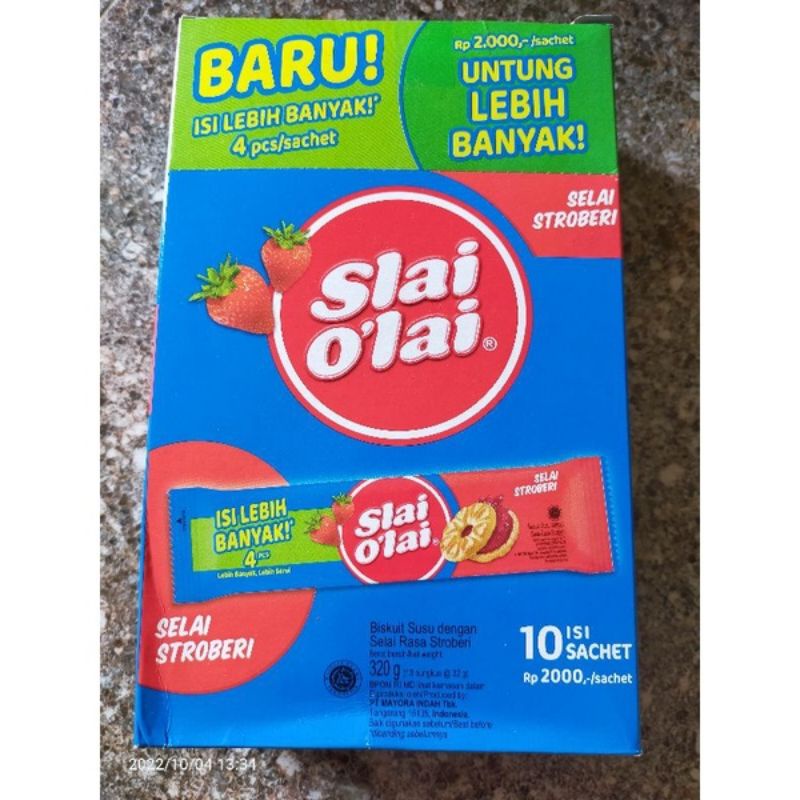 Jual slai olai box ISI 10 SACHET | Shopee Indonesia