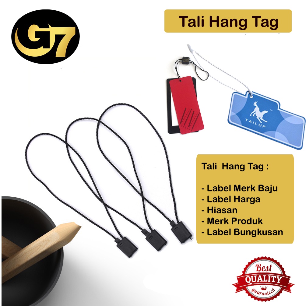 Jual Tali Hangtag Tali Label Harga Merk Brand Baju Celana Benang Nilon ...