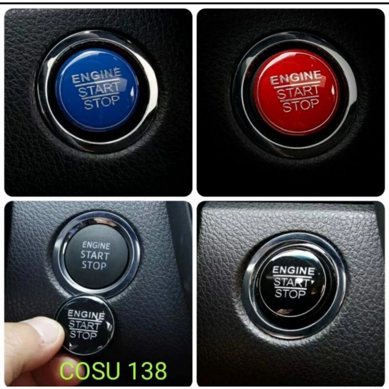 Jual Cover Button Tombol Start Stop Engine Innova Zenix Bensin Non ...