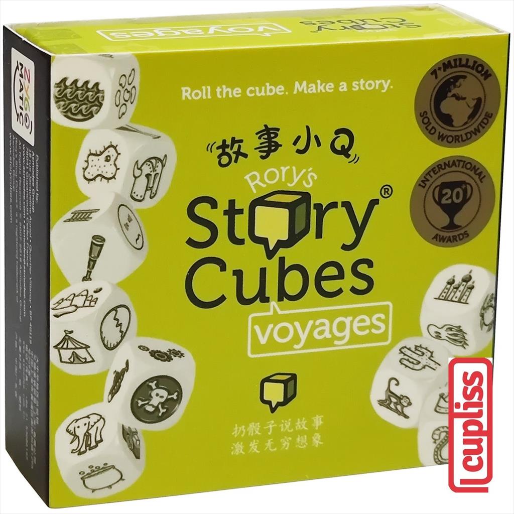 Jual Rory's Story Cube Voyages Board Game Zygomatic Original | Shopee ...