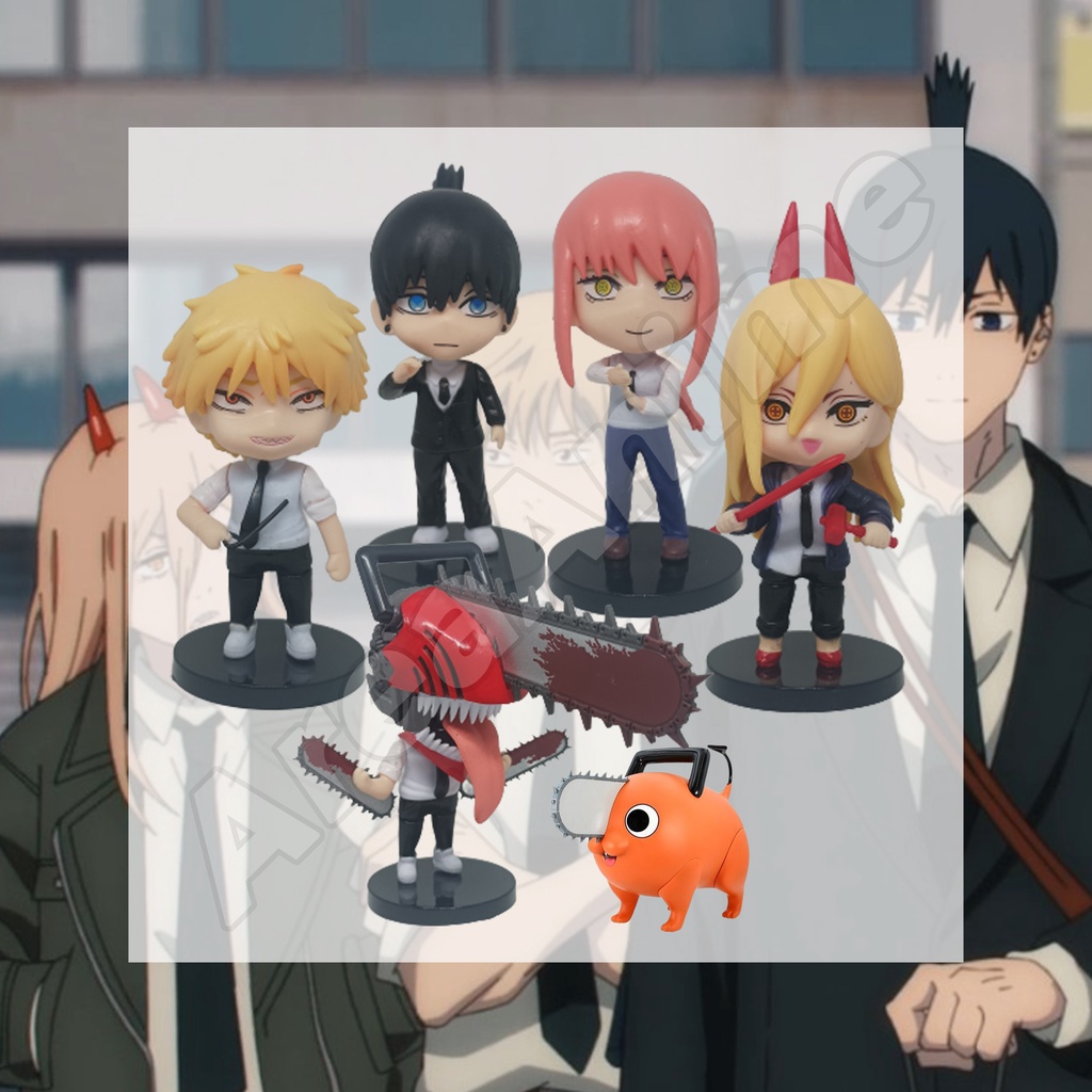 Jual Action Figure Chainsaw Man "Denji, Power, Makima, Aki" - areaanime ...