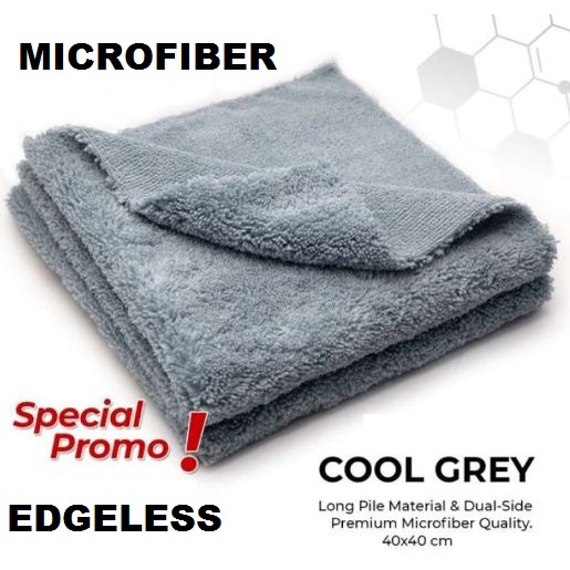 Jual Kain Lap Microfiber EDGELESS 40 cm 40x40 40cm Detailing Mobil ...