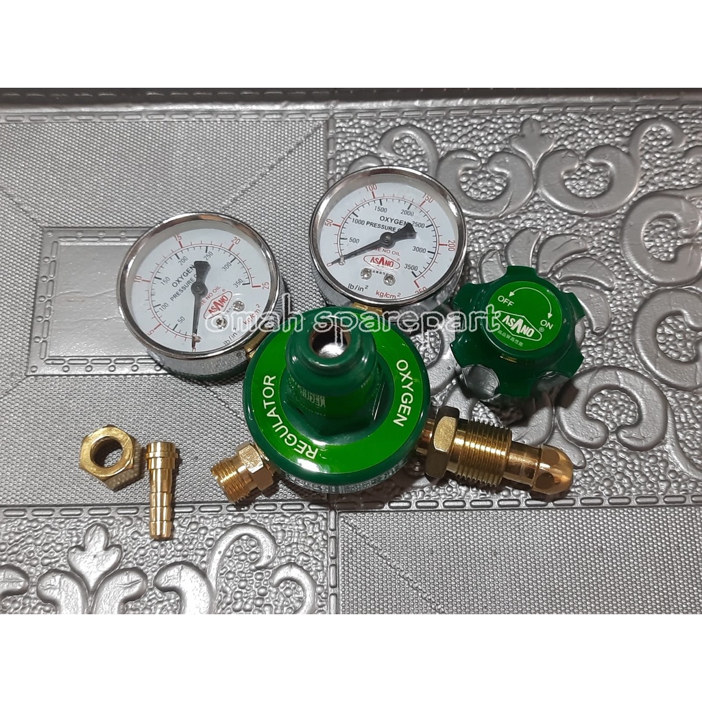 Jual REGULATOR OXYGEN - REGULATOR LAS OXYGEN ASANO / REGULATOR LAS ...