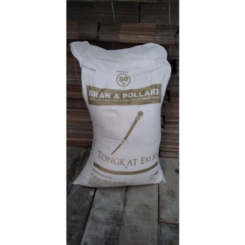 Jual 50KG BRAN & POLLARD TONGKAT MAS BY WILMAR | Shopee Indonesia