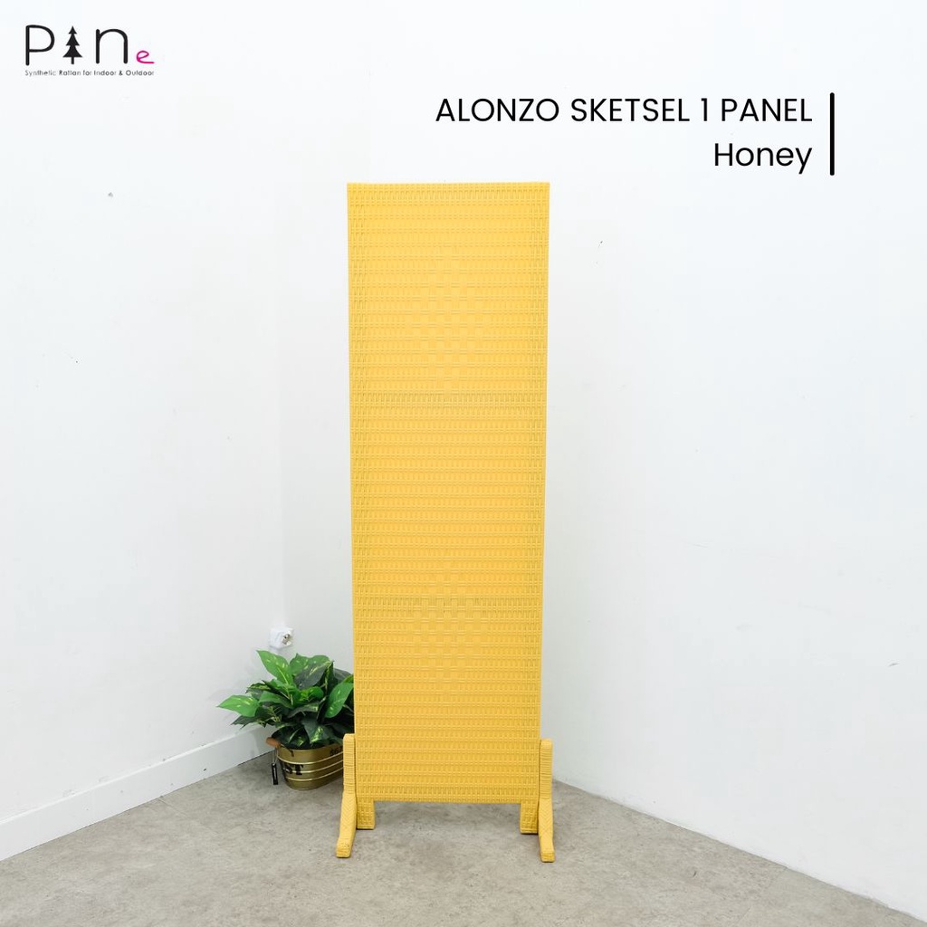 Jual Pembatas / Partisi / Penyekat Ruangan Rotan Sintetis Minimalis 1 ...