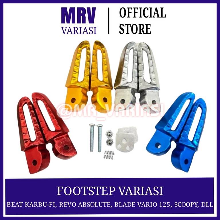 Jual Footstep-Foot Step-Pijakan Belakang Variasi Warna Hoinda Matic ...