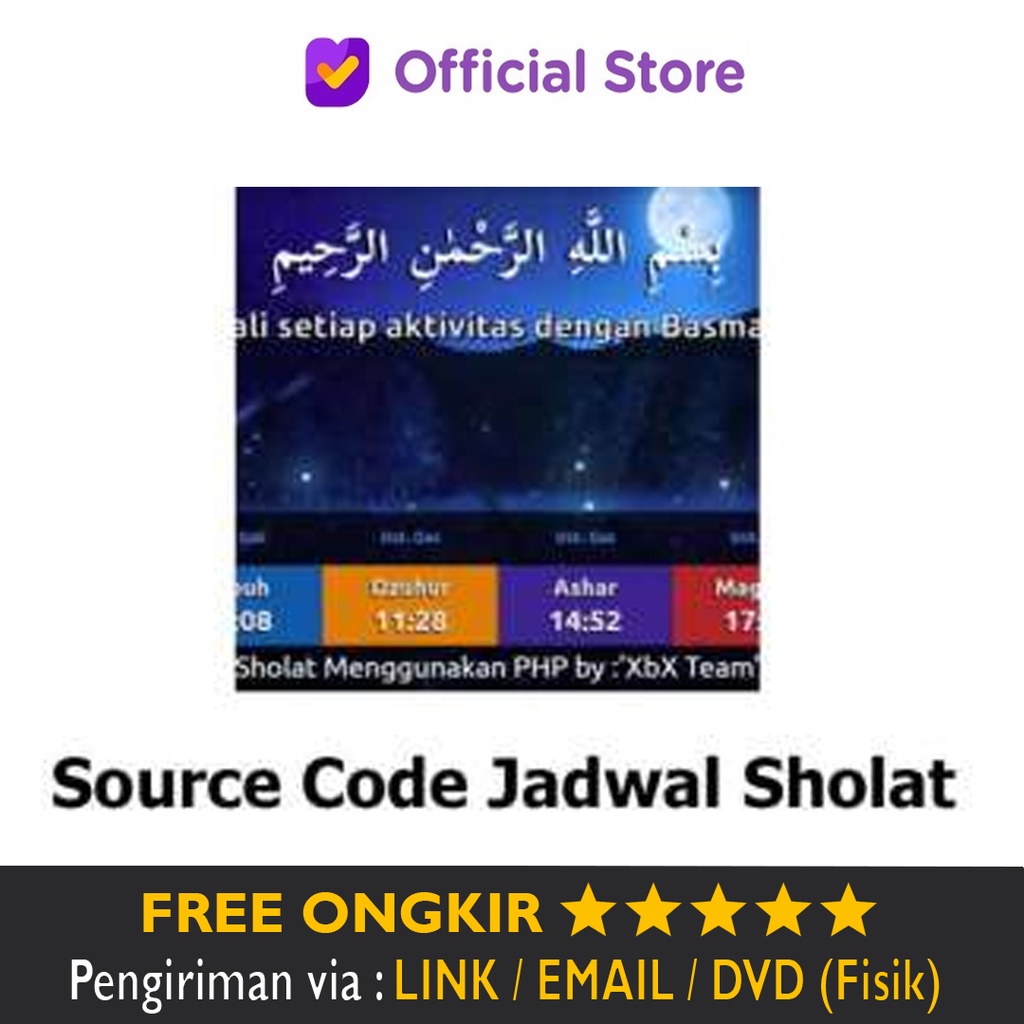 Jual Source Code Aplikasi Display Informasi DISFO Masjid Jadwal Waktu Sholat Online – Solat ...