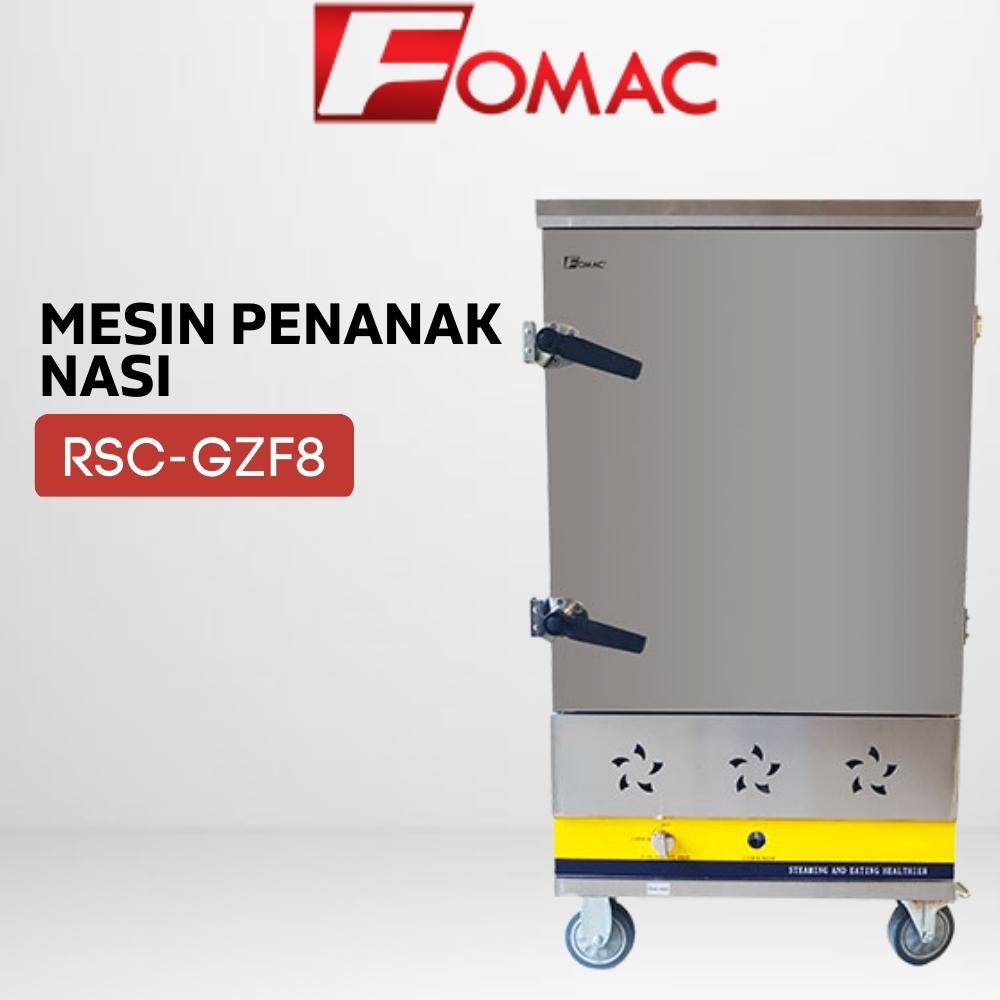 Jual MESIN RICE STEAMING CART RSC-GZF8 MESIN PENANAK NASI KAPASITAS 30-40KG 8 RAK SUSUN GARANSI ...
