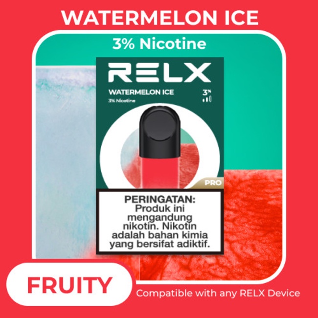 Jual RELX Pod Pro - Watermelon Ice Rasa Semangka Nic 5 Persen | Shopee ...